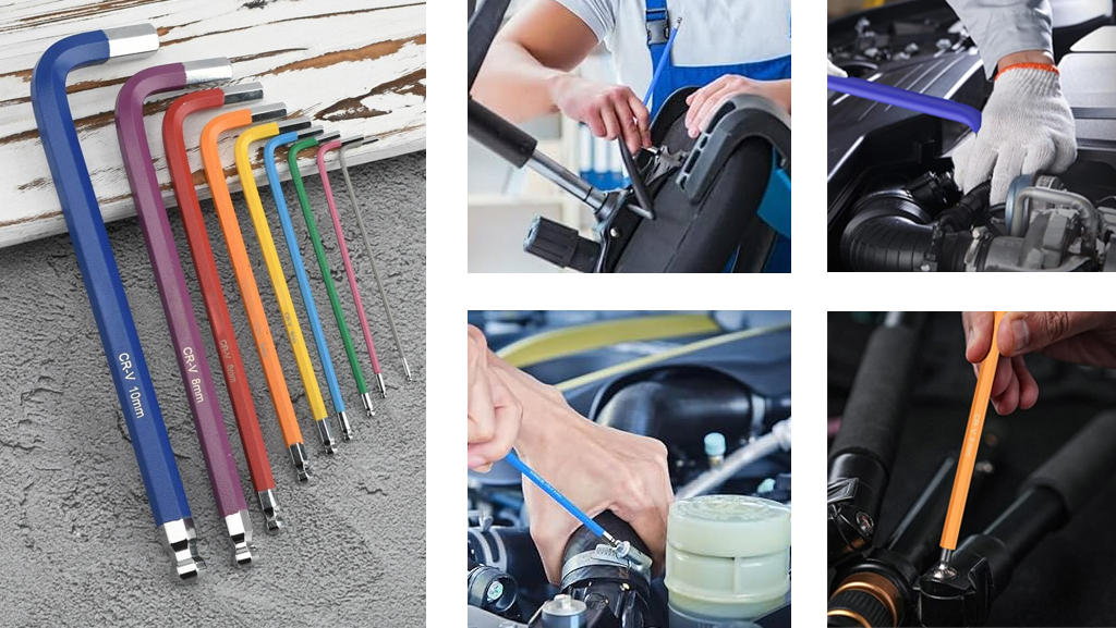 How to properly use hex key set for various projects?