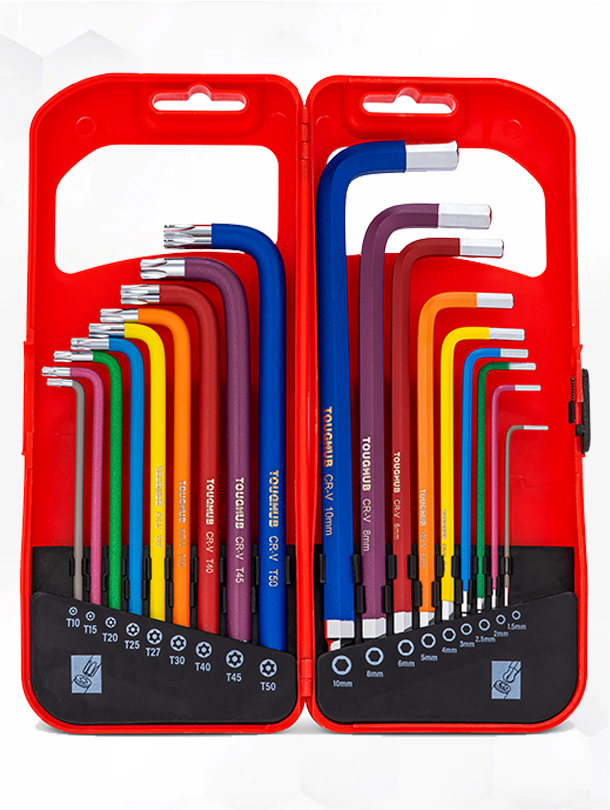 ToughHub Allen Key Set - 18 pcs - THK1809