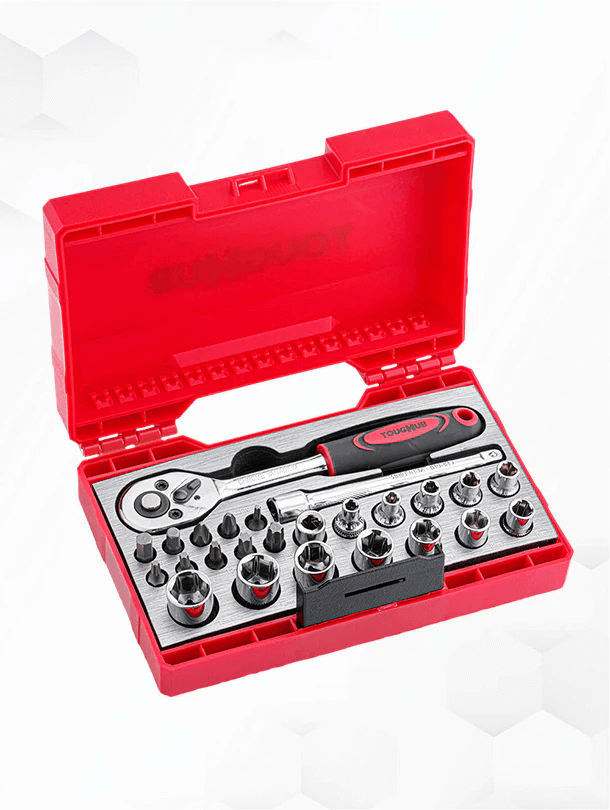 ToughHub Ratchet Socket Set | Hand Tool kit | Tools